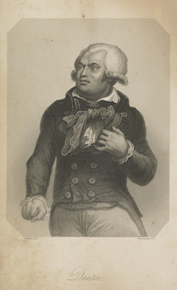Georges Jacques Danton, 1759 - 1794. French revolutionary and ...