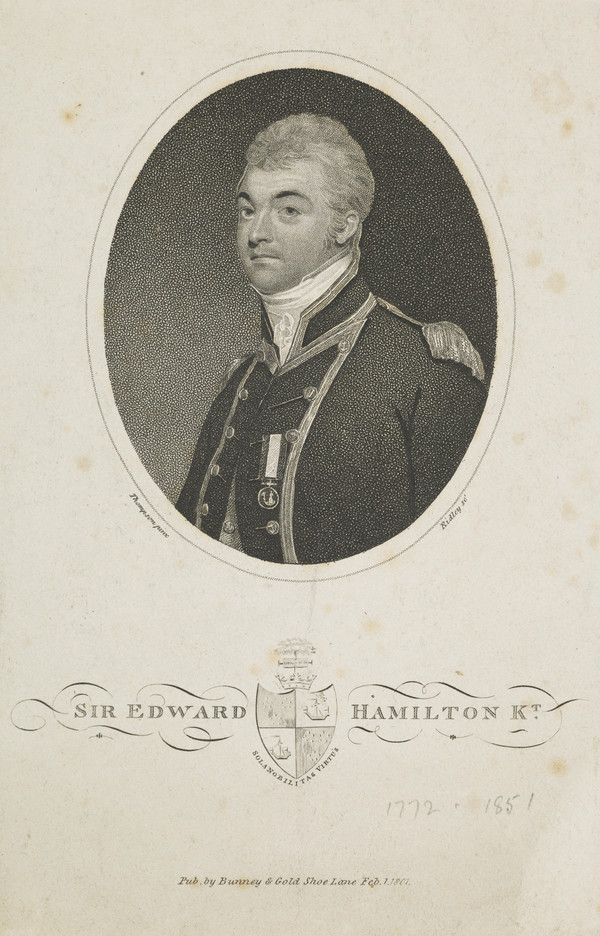 Sir Edward Hamilton, 1st Baronet of Trebinshun, 1772 - 1851 by W ...