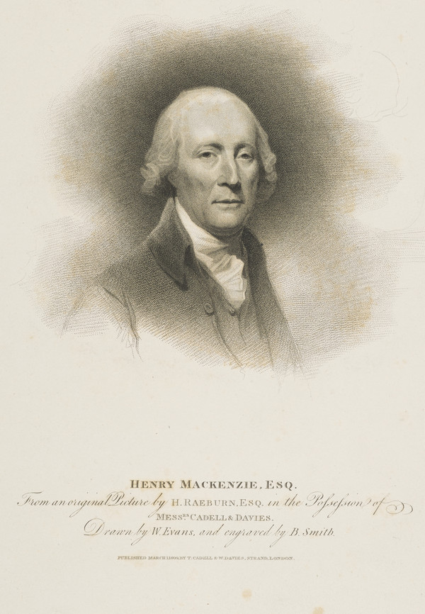 Henry Mackenzie, 1745 - 1831. Novelist and essayist by William Evans ...