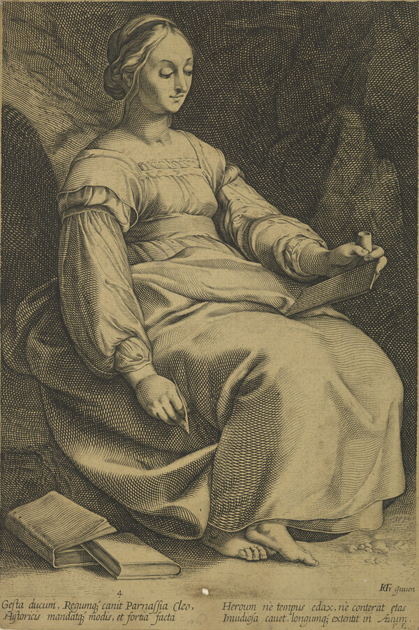 Clio (The Nine Muses) by Charles David | National Galleries of Scotland