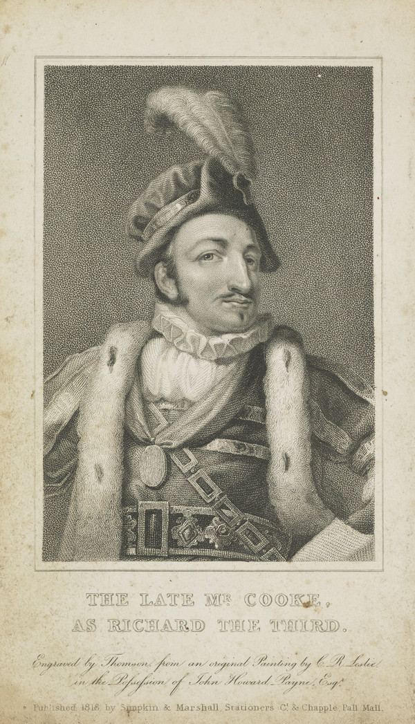 George Frederick Cooke, 1756 (?) - 1812. Actor (as Richard III) by ...