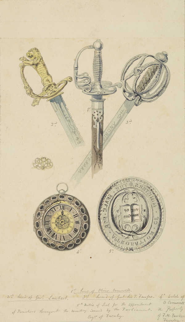 Civil War Antiquities at Farnley Hall by William Bell Scott | National ...