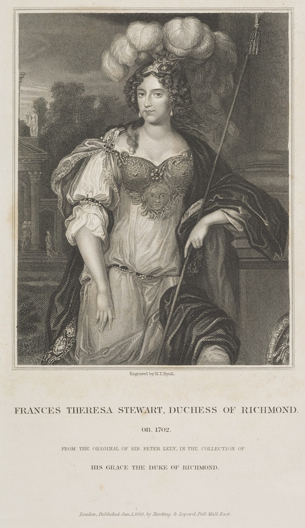 Frances Teresa Stuart, Duchess of Richmond and Lennox, 1648 - 1702 ...