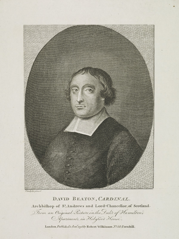David Beaton, Cardinal Archbishop of St Andrews, 1494 - 1546 | National ...