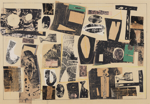 Eduardo Paolozzi Collage B Block Eduardo Paolozzi Inspired Collages
