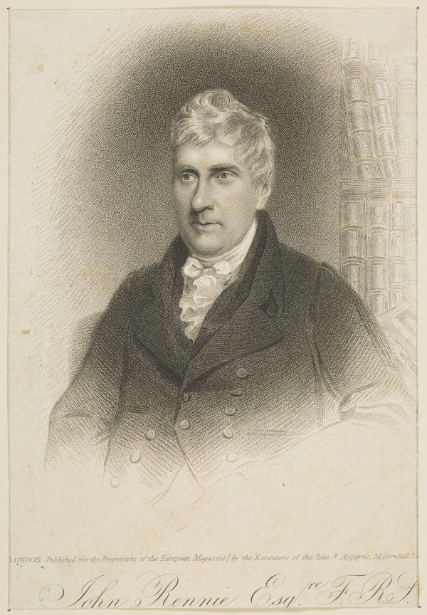 John Rennie, 1761 - 1821. Engineer by J. Thomson | National Galleries ...