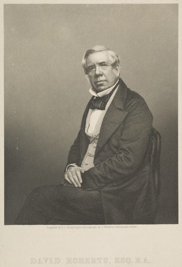 David Roberts, 1796 - 1864. Artist by Daniel John Pound | National ...