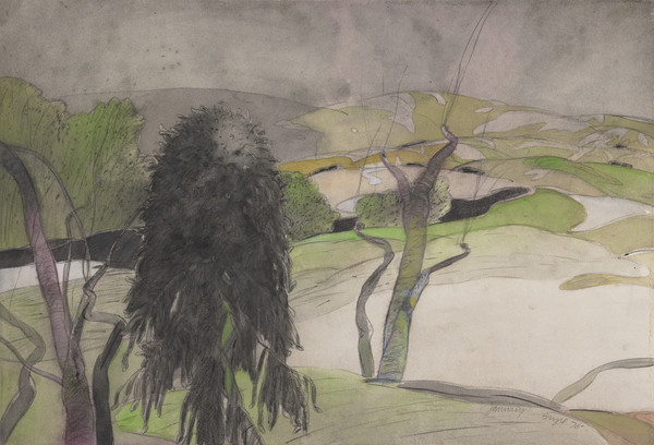 Winter Landscape, Aberdeen by Gordon Bryce | National Galleries of Scotland