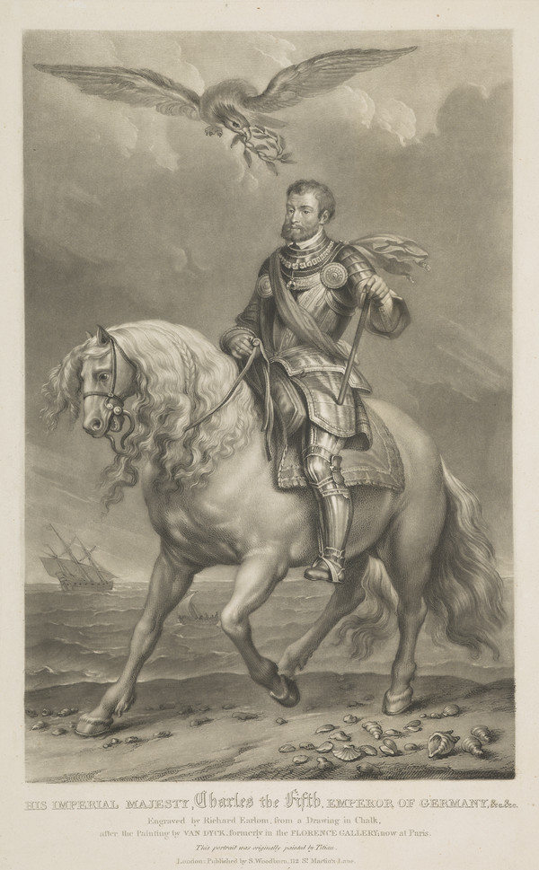 Charles V, Holy Roman Emperor (1500 - 1558) by Richard Earlom ...