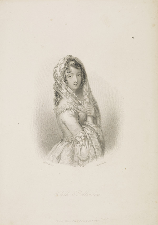 Edith Bellenden, heroine of Scott's 'Old Mortality' by John Henry ...