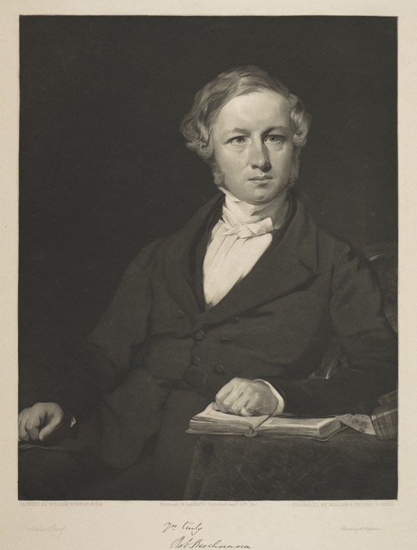 Robert Buchanan, 1785 - 1873. Professor of Logic at Glasgow University ...