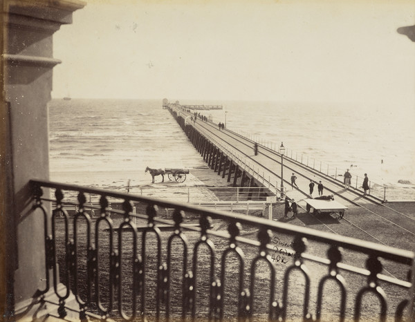 The Pier, Largs Bay by Samuel Sweet | National Galleries of Scotland