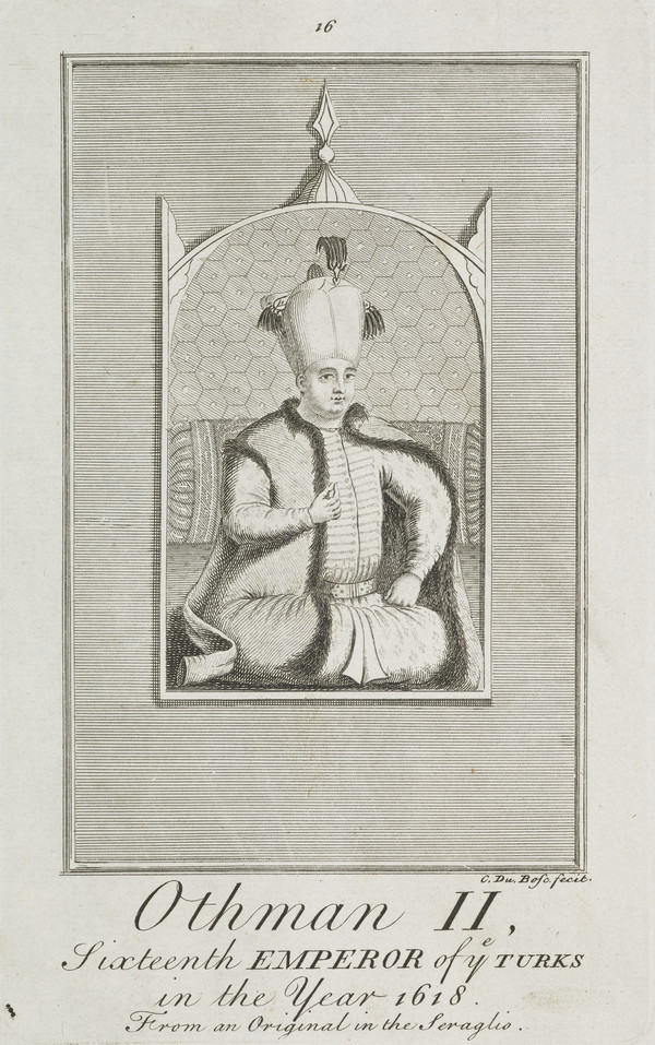 Osman II, 1604 - 1622. 16th Emperor of the Turks by Claude du Bosc ...