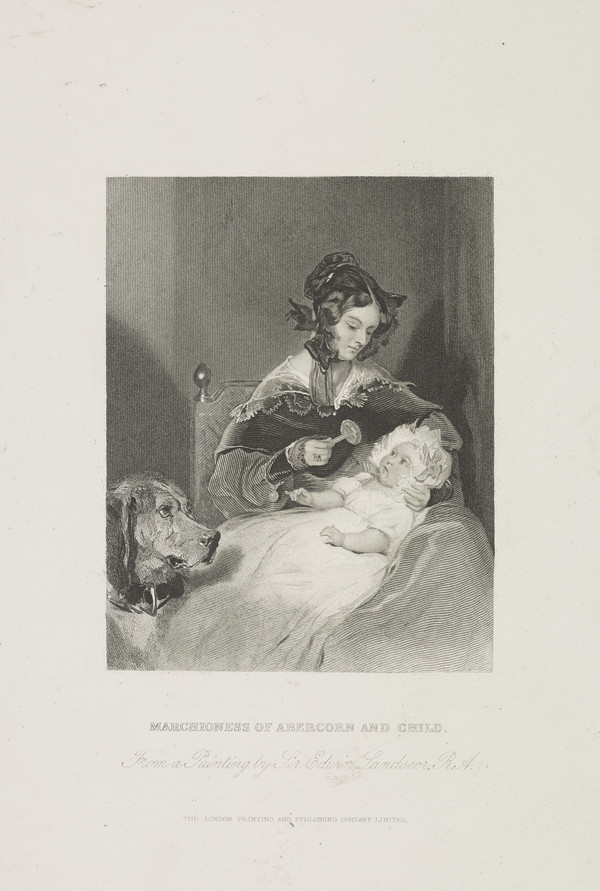 Louisa Jane Russell, Duchess of Abercorn, 1812 - 1905. Wife of James , 1st Duke of Abercorn ...