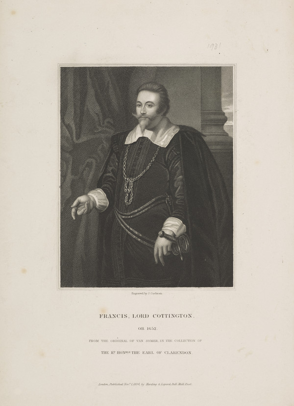 Francis, Baron Cottington, 1578 - 1652. Statesman by John Cochran ...