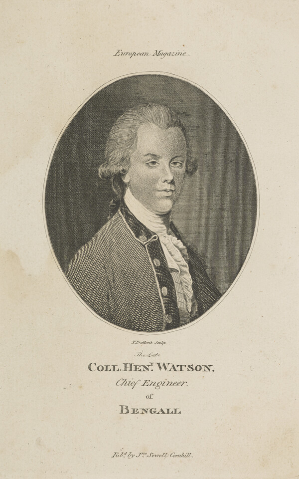 Colonel Henry Watson, 1737 - 1786. Chief Engineer of Bengal by T. Prattent | National Galleries ...