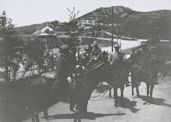 Lord Stewart Lockhart and other mounted men | National Galleries of ...