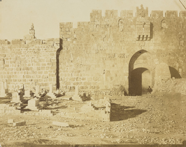 St Stephen Gate, Jerusalem by M. J. Diness | National Galleries of Scotland