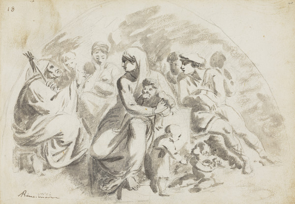 Study for a Frieze by Alexander Runciman | National Galleries of Scotland