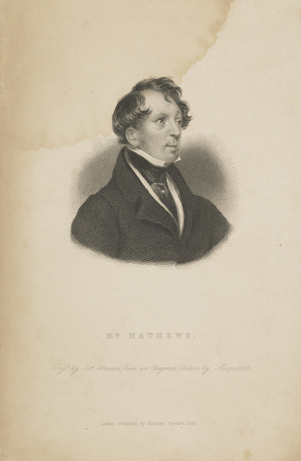 Charles Mathews, 1776 - 1835. Actor by J. Brown | National Galleries of ...