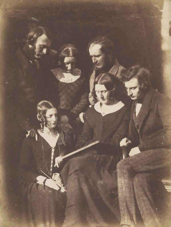 The Adamson family: Dr John Adamson, perhaps Mrs Alexander Adamson ...