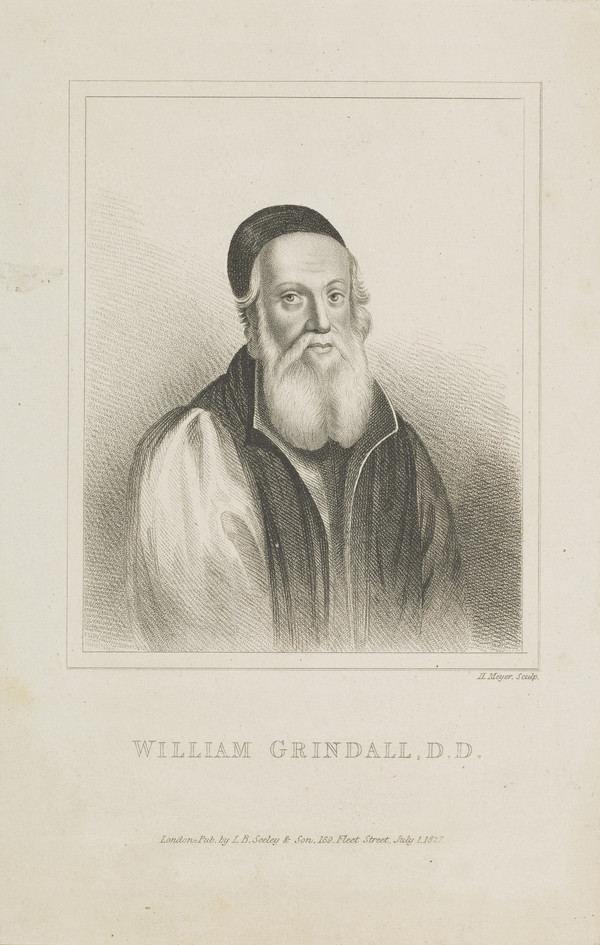 William Grindal, d. 1548. Hellenist; tutor to Queen Elizabeth of ...