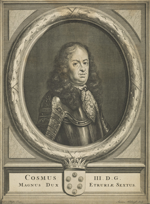 Cosimo III, 1642 - 1723. Grand Duke of Tuscany by Adriaen Haelwegh ...