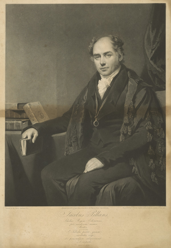 Professor James Pillans, 1778 - 1864. Educational reformer by Charles ...