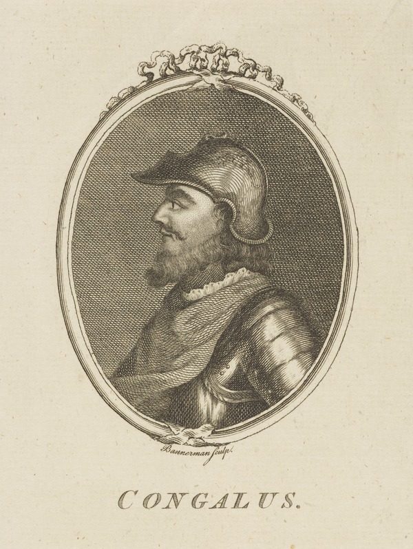 Congallus or Comgall I, reigned 479 - 501. King of Scots by Alexander ...