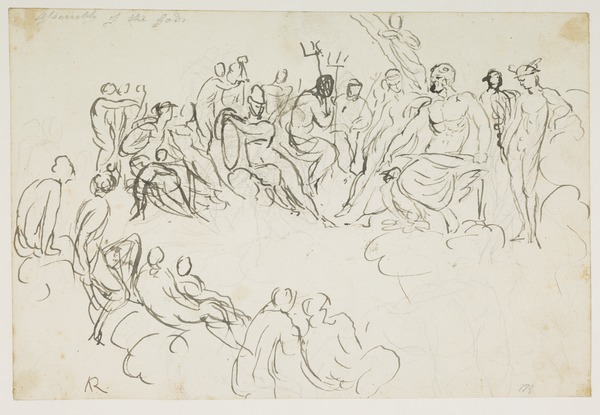 Assembly of the Gods by Alexander Runciman | National Galleries of Scotland