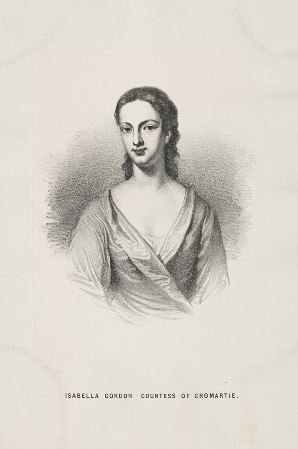 Isabel Gordon, Countess of Cromartie, d. 1769. Wife of the 3rd Earl of ...
