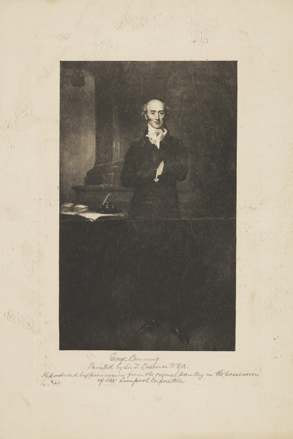 The Right Honourable George Canning, 1770 - 1827. Statesman | National ...