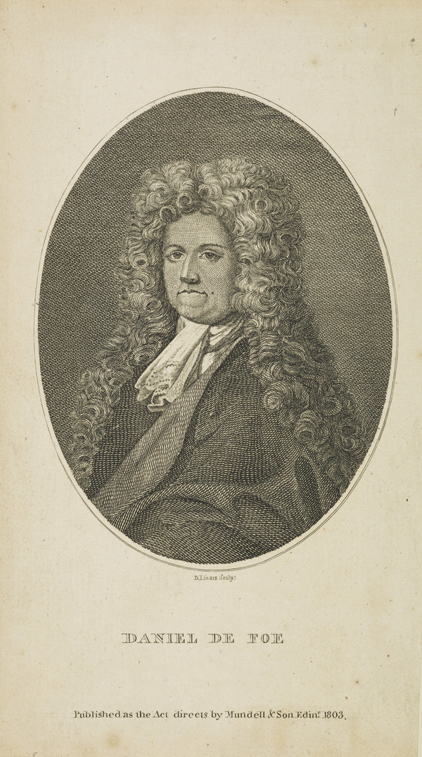 Daniel Defoe, c 1661 - 1731. Political writer and novelist by Daniel ...