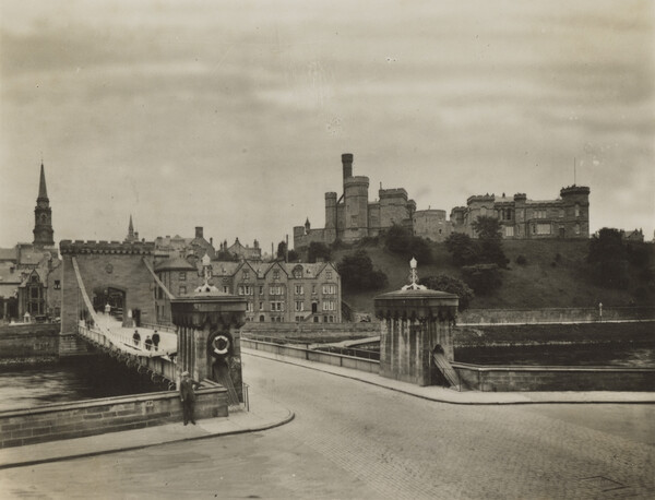 Inverness: The Suspension Bridge and Castle | National Galleries of ...