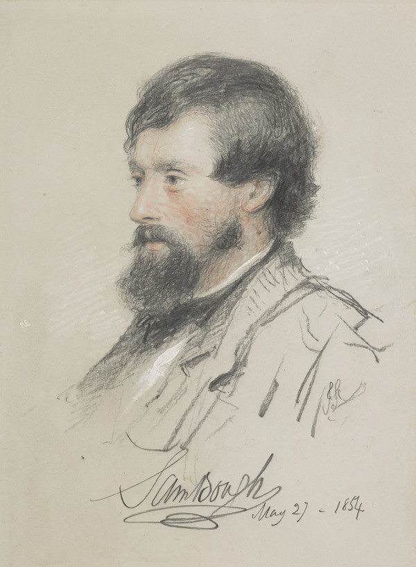 Samuel Bough, 1822 - 1878. Landscape painter by Thomas Fairbairn ...