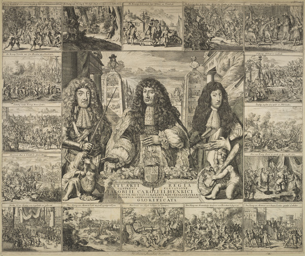 Charles II, 1630 - 1685. King of Scots 1649 - 1685, King of England and ...