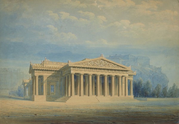 The Royal Institution, Edinburgh (now the Royal Scottish Academy) by ...