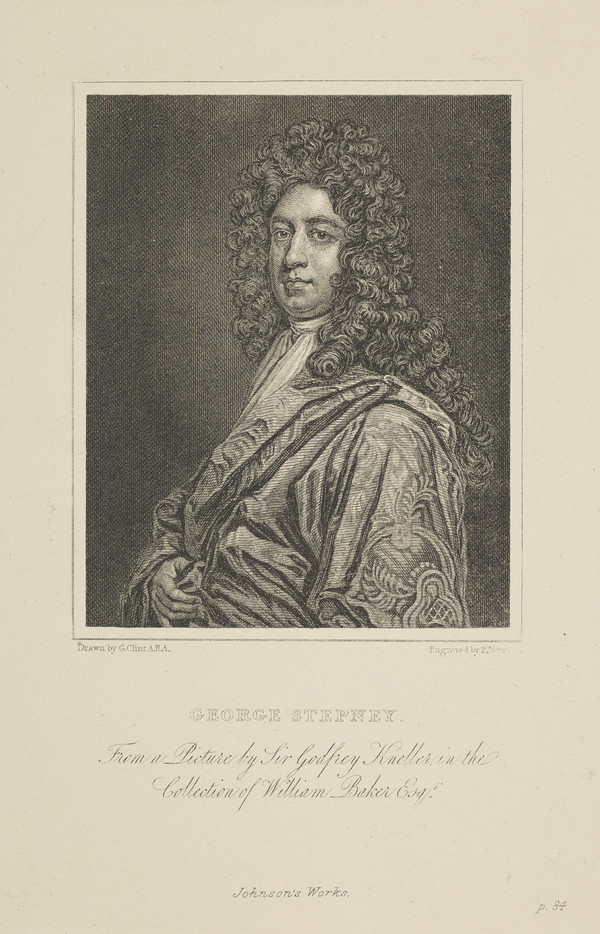 George Stepney, 1663 - 1707. Poet by Robert Newton | National Galleries ...