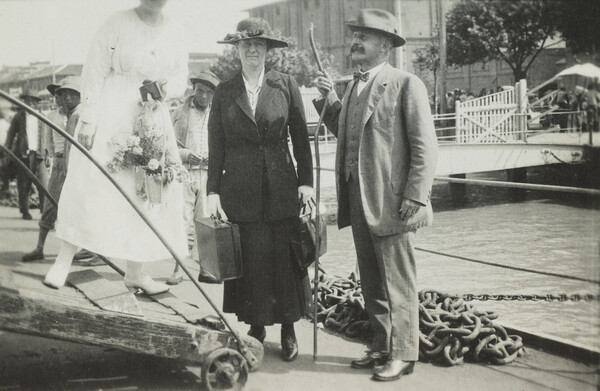 Sir James Haldane Stewart Lockhart and Edith Stewart Lockhart Boarding ...