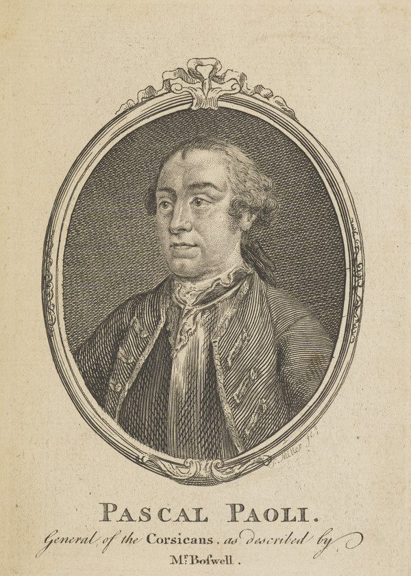 Pasquale Paoli, 1725 - 1807. Corsican patriot and general by Johann Sebastian Muller | National ...