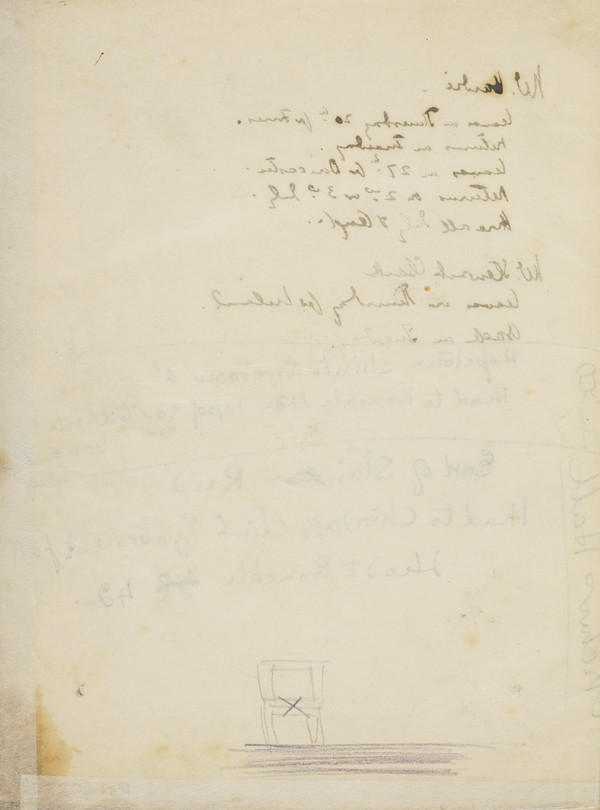 Small indecipherable sketch by Sir James Guthrie | National Galleries ...