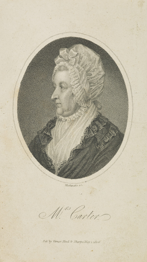 Elizabeth Carter, 1717 - 1806. Poet and scholar by K. Mackenzie ...