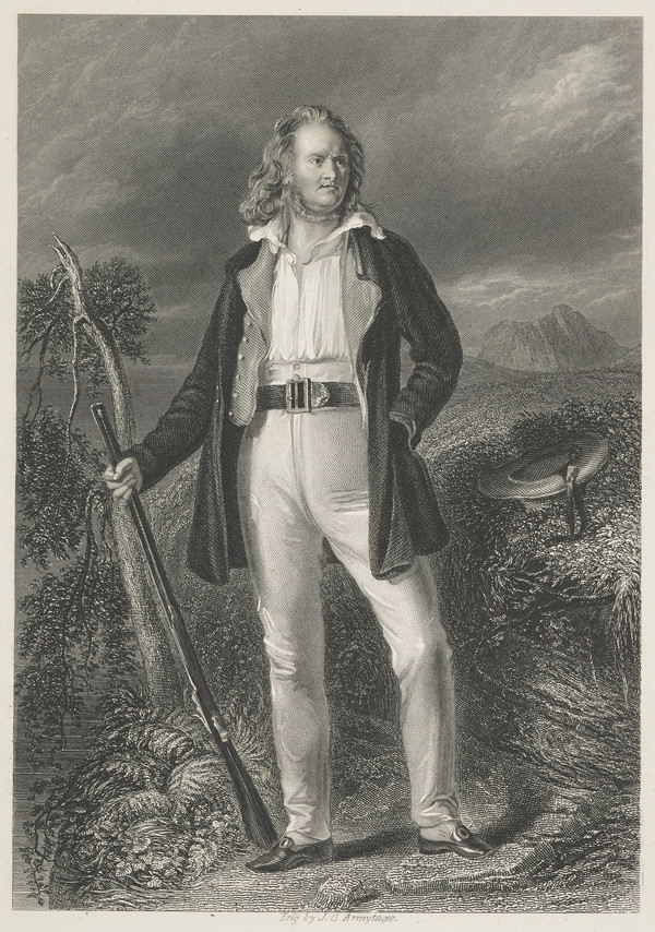 Professor John Wilson (nom de plume, 'Christopher North'), 1785 - 1854 ...