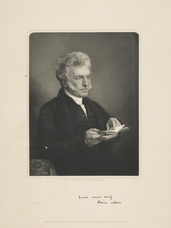 Rev. William Muir, 1787 - 1869. St Stephen's Church by John Le Conte ...