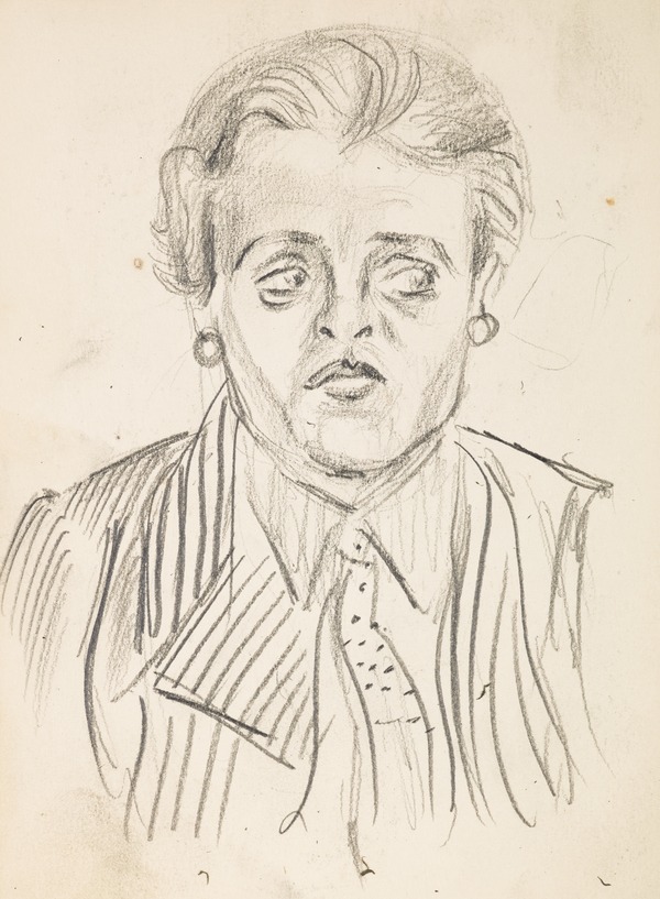 Sketch of woman by Emilio Coia | National Galleries of Scotland