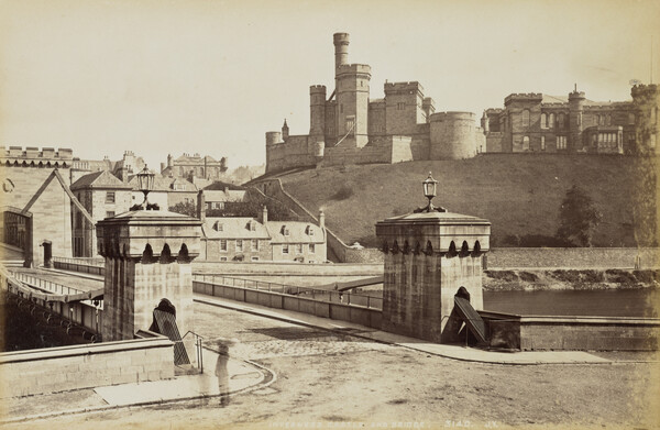 Inverness Castle and Bridge by James Valentine | National Galleries of ...