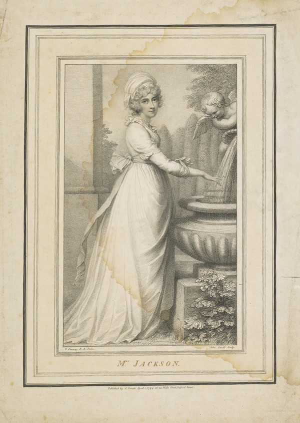 Hester Jackson (née Sowdon), 1751 - 1806. Actress by John Conde ...