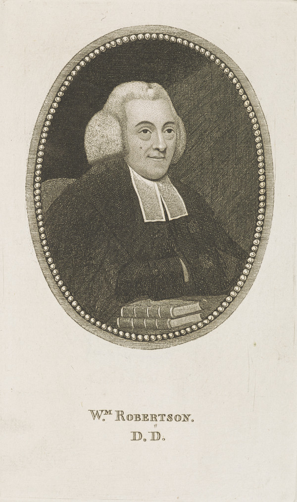 Rev. William Robertson, 1721 - 1793. Historian. Principal of Edinburgh ...