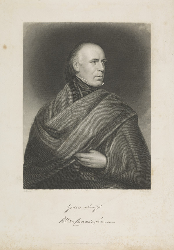 Allan Cunningham, 1784 - 1842. Poet and critic by J. Thomson | National ...