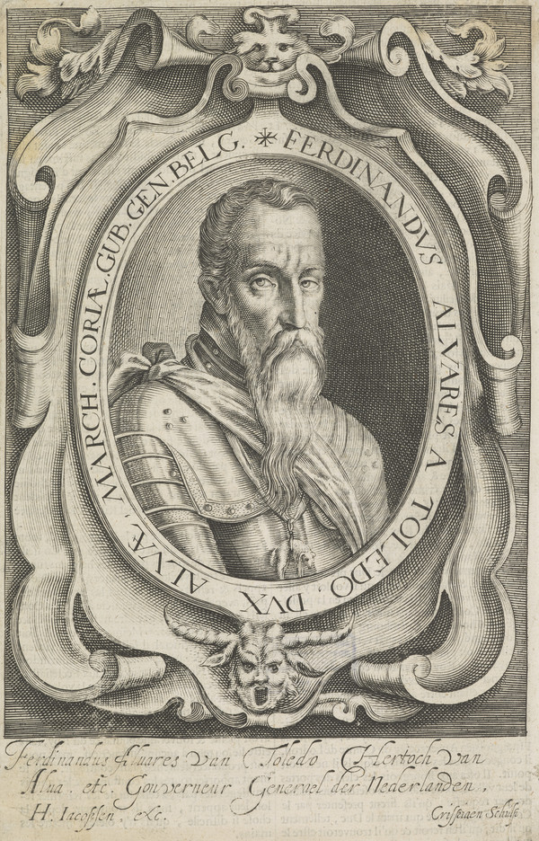 Ferdinand Alvares de Toledo, Duke of Alva, 1508 - 1582. Spanish general ...